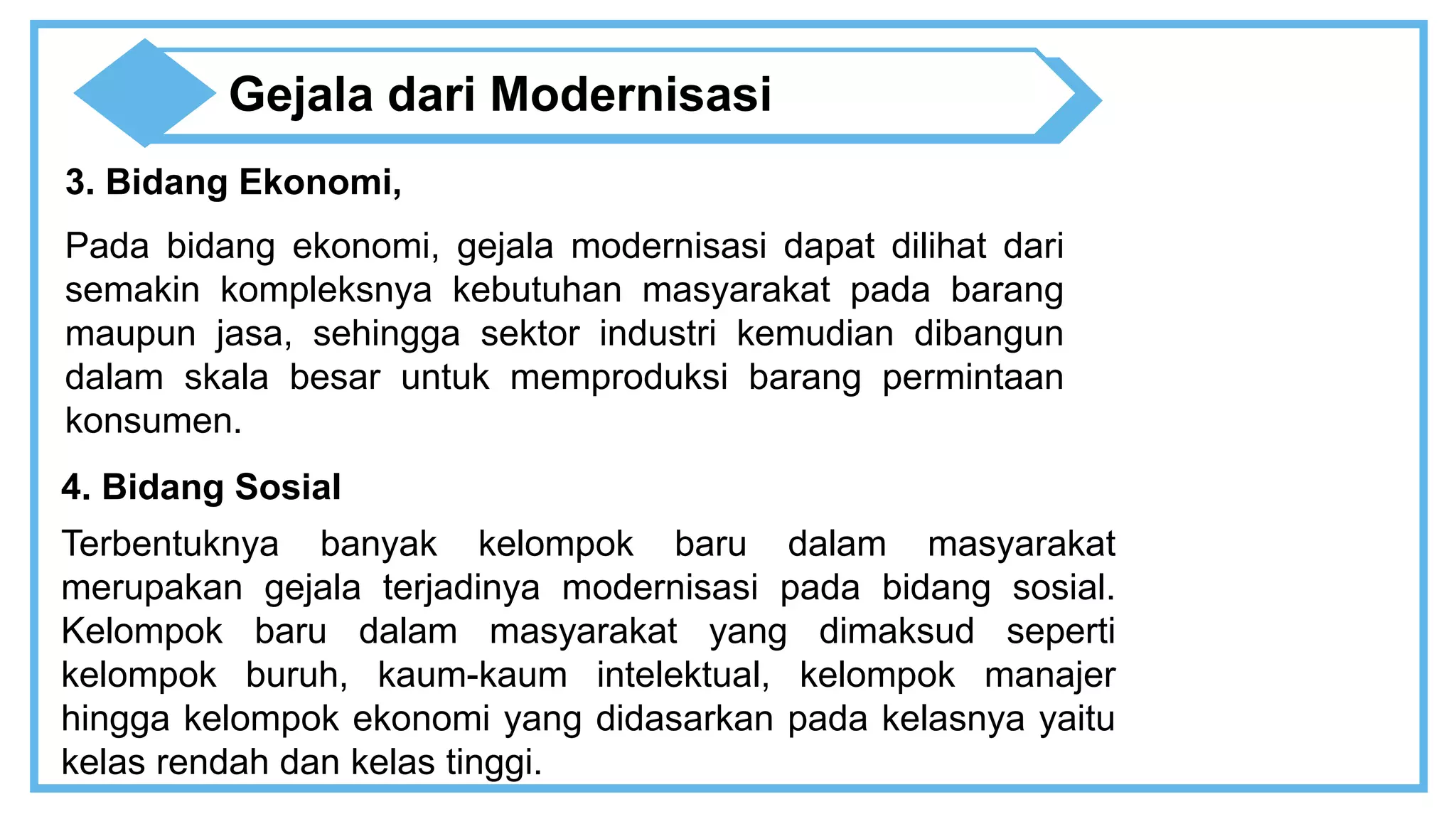 MODERNISASI | PPTX