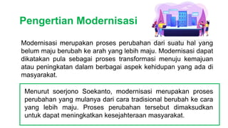 MODERNISASI | PPT