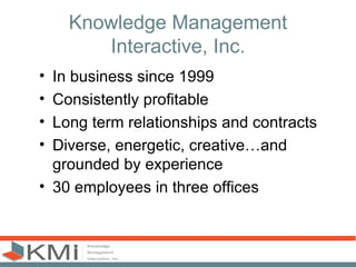 KMi Basic Pres | PPT