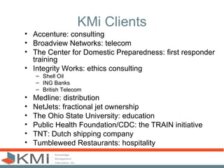 KMi Basic Pres | PPT