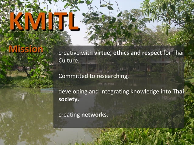 Kmitl Campus - General Info And Food Info | PPT