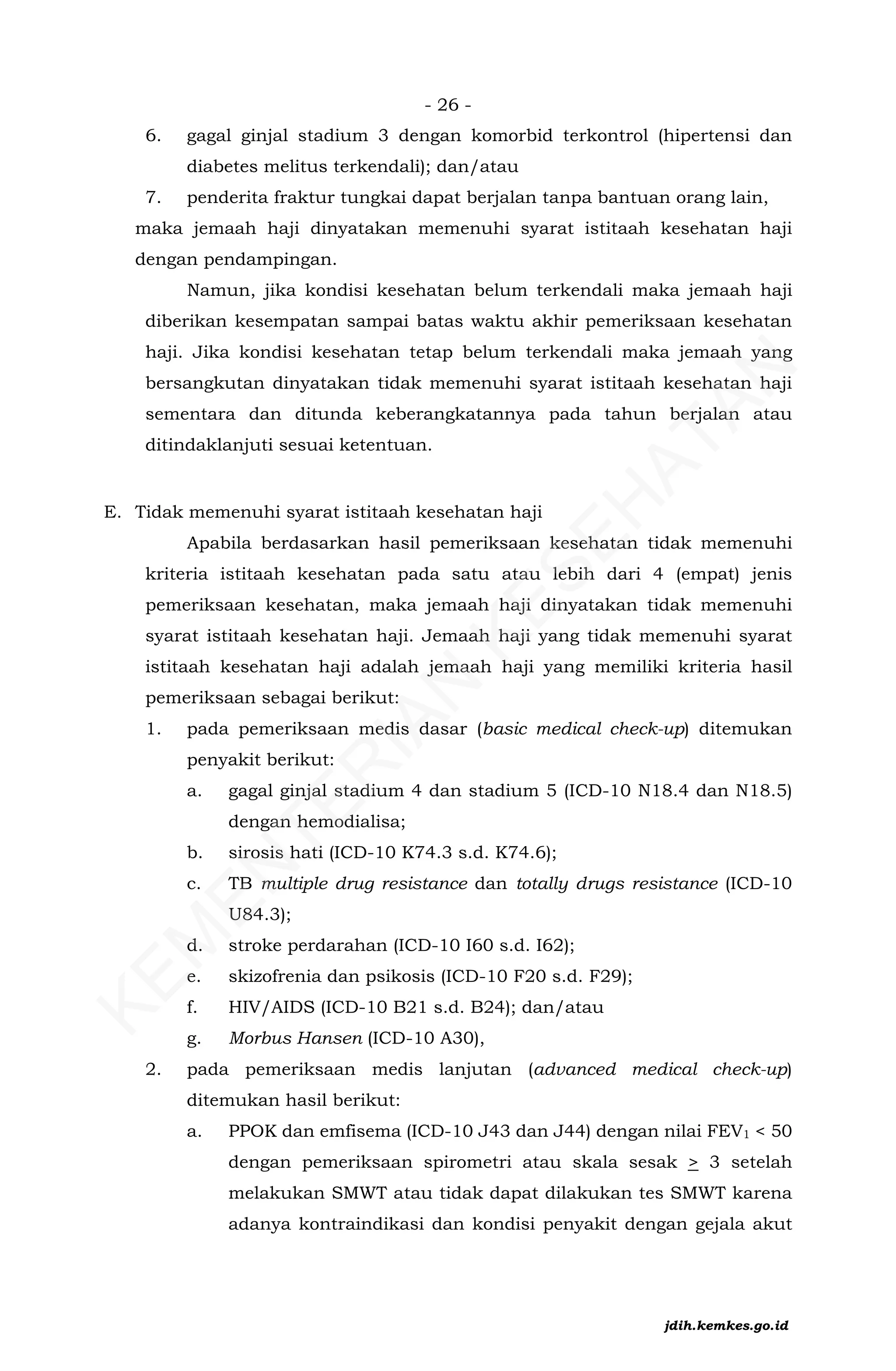 KMK 508. TTG PEMERIKSAAN HAJI TERBARUpdf | PDF