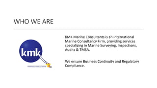 Kmk marine consultants | PDF