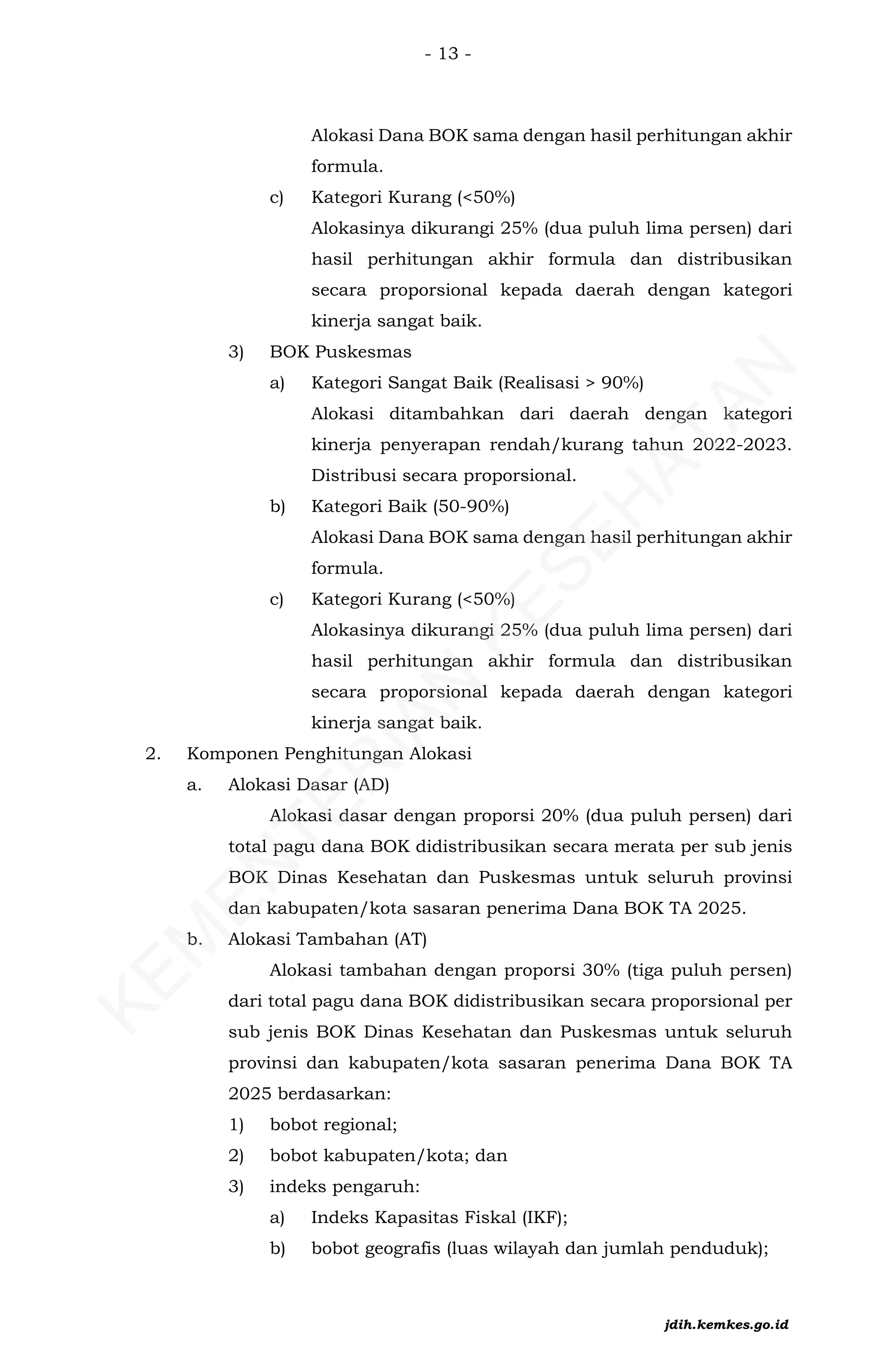 KMK No. HK.01.07-MENKES-2001-2024 ttg Petunjuk Operasional Pengelolaan Dana Bantuan Operasional ...