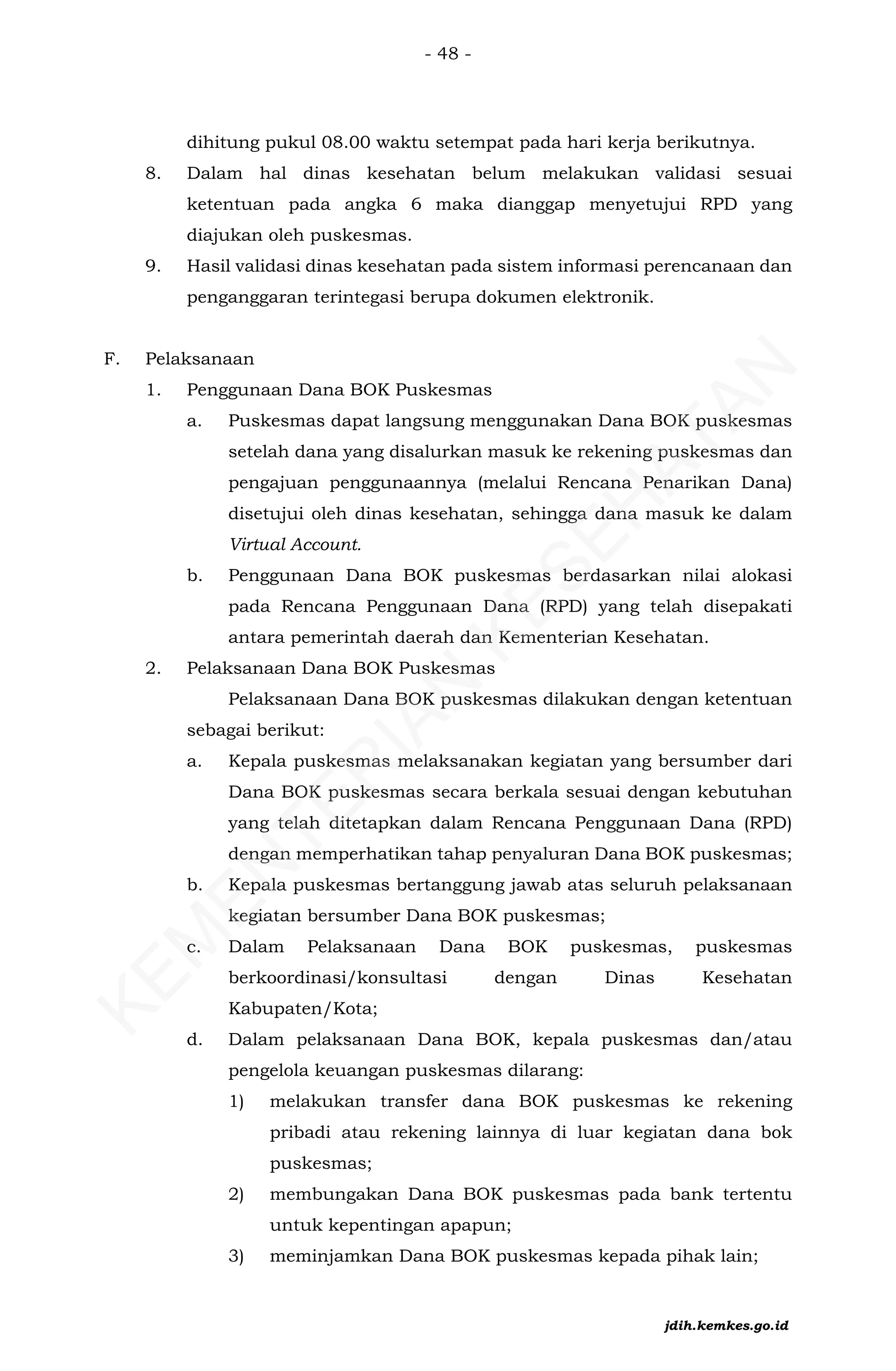 KMK No. HK.01.07-MENKES-2001-2024 ttg Petunjuk Operasional Pengelolaan Dana Bantuan Operasional ...