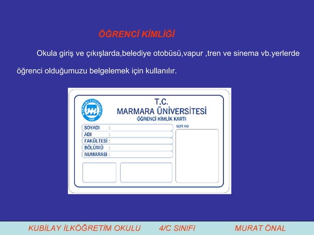 kimlik kimliklerimiz nufus cuzdani | PPS