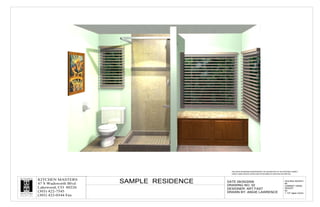 Bath Design Presentation Package Sample | PPT