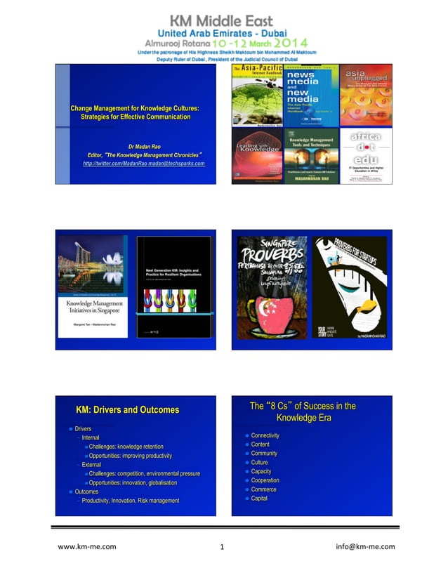 KMME 2014 Madan Rao | PDF | Business | Business and Finance