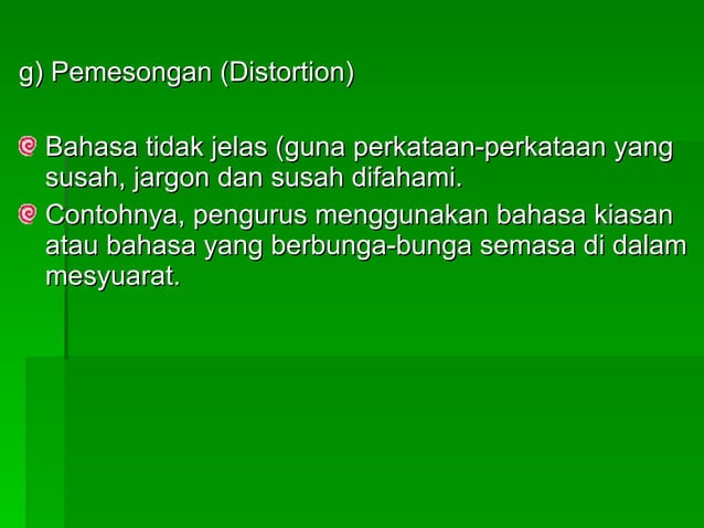 Halangan Komunikasi Di Organisasi | PPT