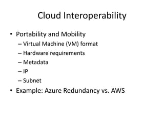 Cloud Interoperability | PPT