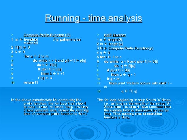 Knut Morris Pratt Algorithm