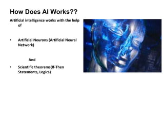 Introduction on artificial Intelligence and Machine Learning | PPT