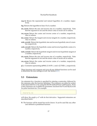 Manual de KmPlot | PDF