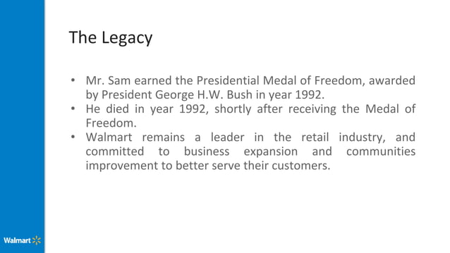 Walmart background and introduction | PPTX