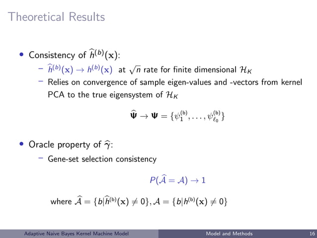 Risk Classification With An Adaptive Naive Bayes Kernel Machine Model Ppt 