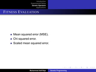 Introduction to Genetic Programming | PPT