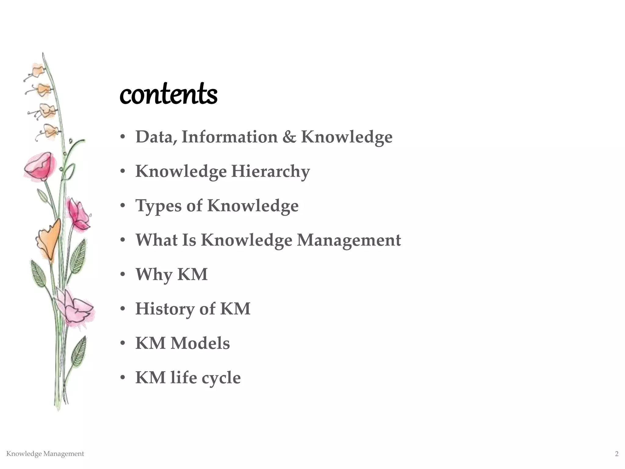 Knowlage Management System 2017 slides | PPTX