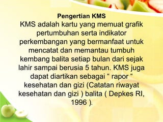 Persentasi Pengisian Kartu Menuju Sehat bagi Kader | PPTX