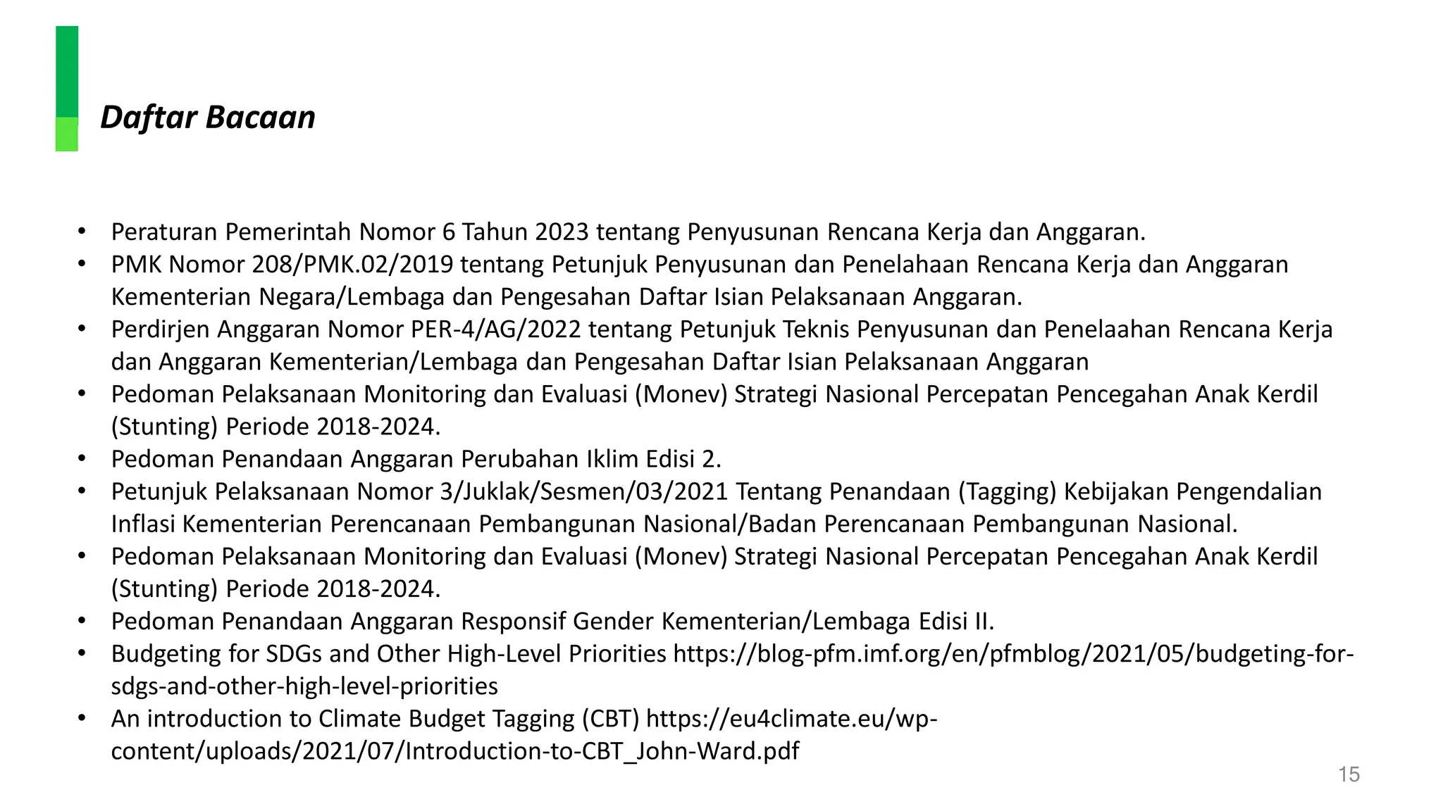KMS - Panduan Budget Tagging Anggaran Pemerintah | PDF