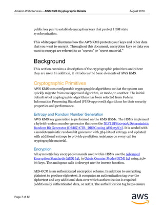 Kms cryptographic-details | PDF