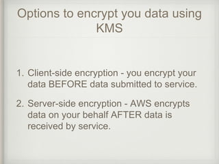 Introduction of AWS KMS | PPTX