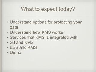 Introduction of AWS KMS | PPTX