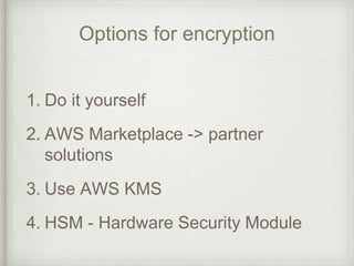 Introduction of AWS KMS | PPTX