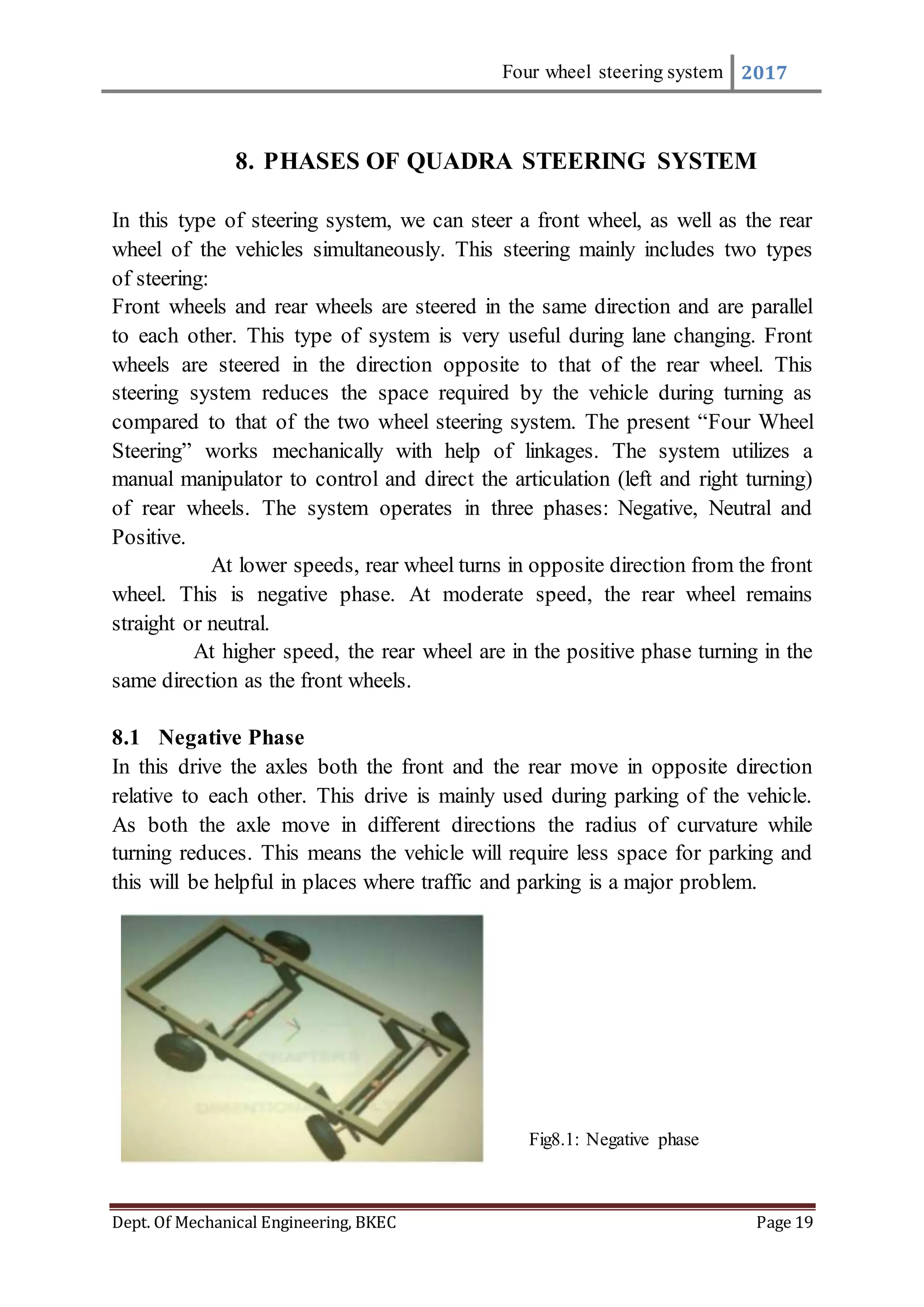 FOUR WHEEL STEERING SYSTEM | DOCX