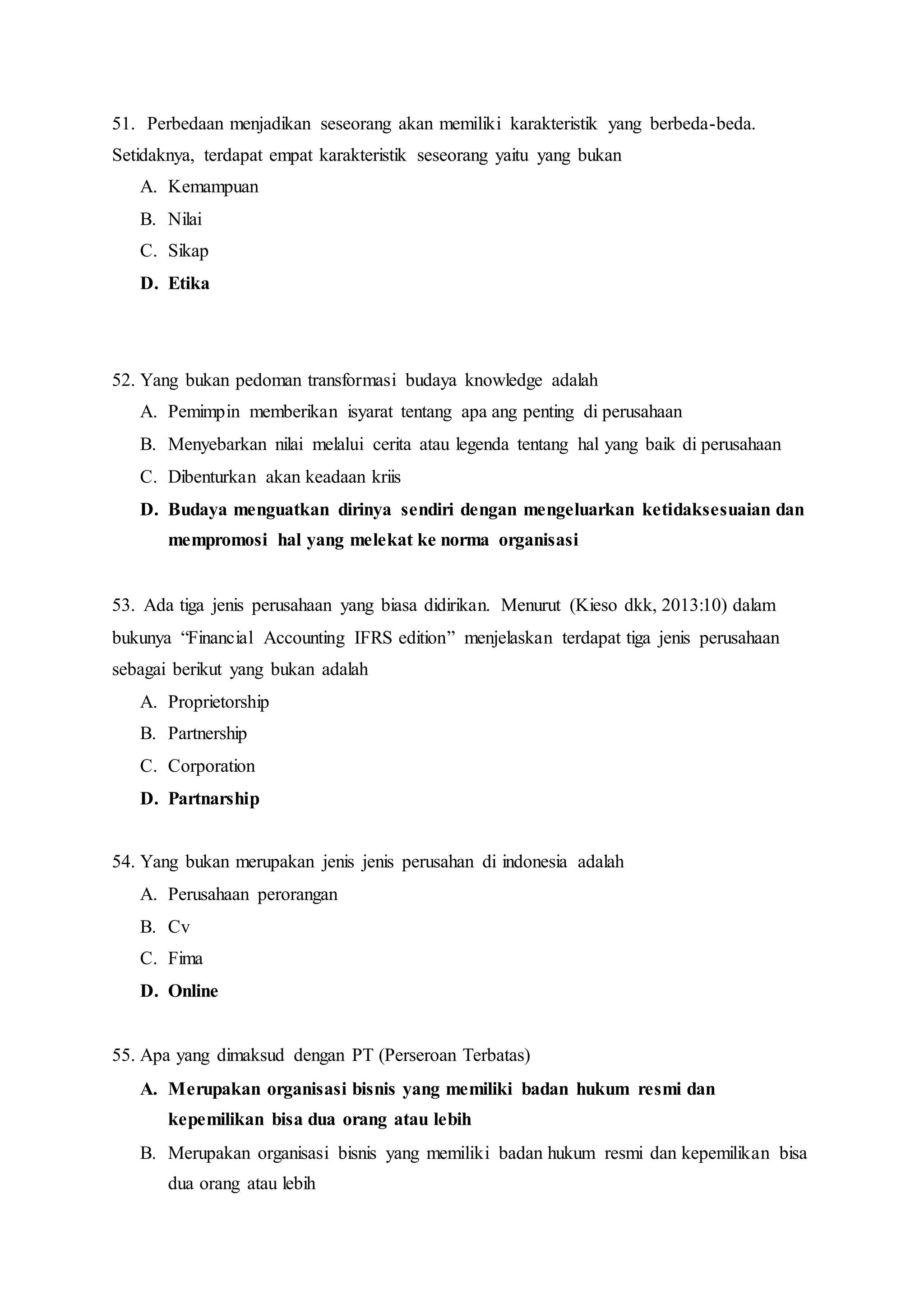 Kms 60 soal | PDF