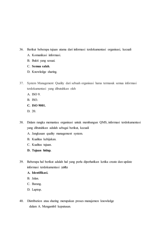 Kms 60 soal | PDF