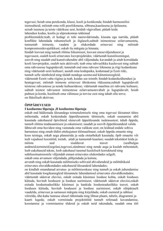 Kõmsi kooli õppekava | DOC