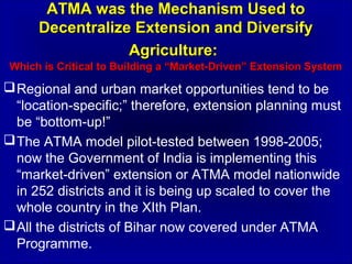 Technology and Extension 06-06-07 | PPT | Agriculture | Industries