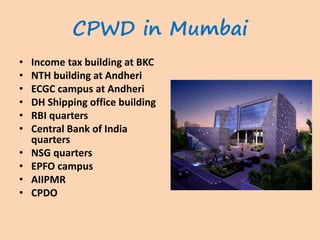 Technical textiles in Central Public Works Department | PPTX