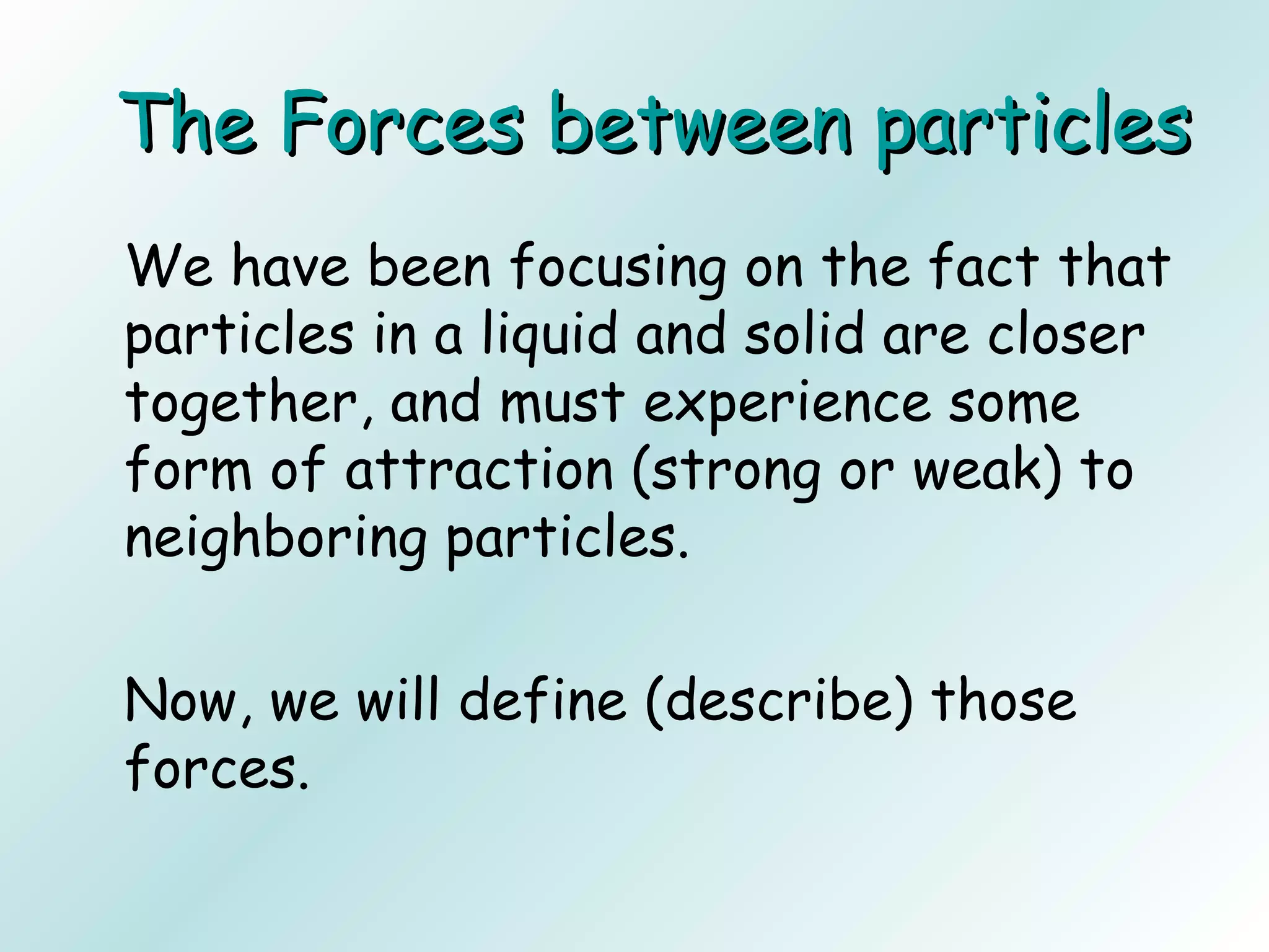 Kmt, intermolecular forces, intro energy | PPT
