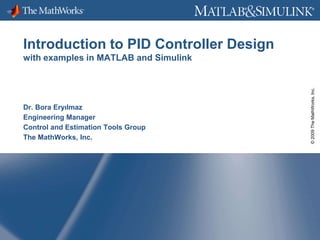 IntroductiontoPIDControllerDesignwith examples in MATLAB and Simulink | PPT