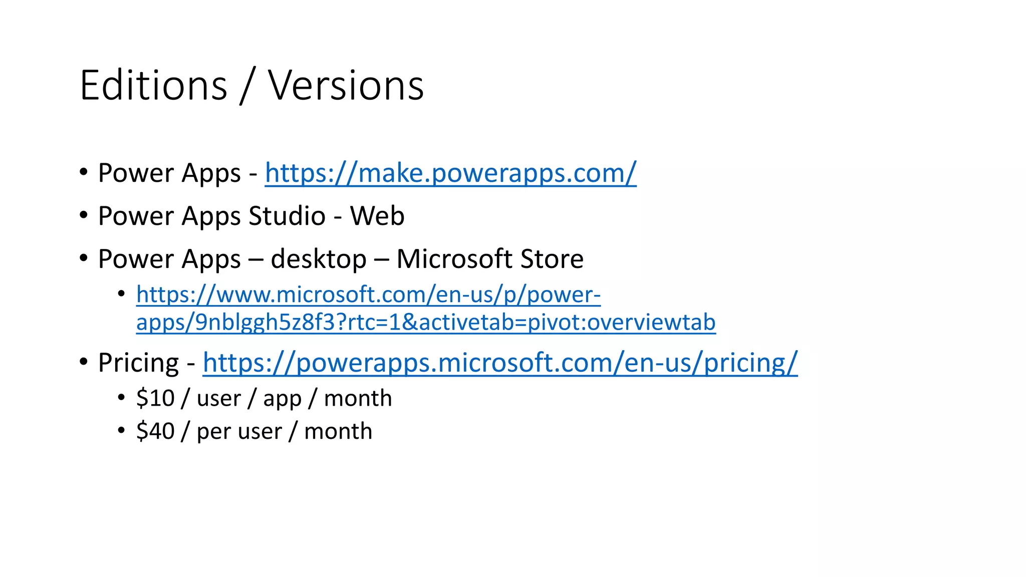 Introduction to Power Platform | PPTX