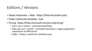 Introduction to Power Platform | PPTX