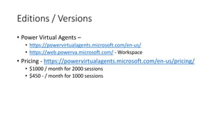 Introduction to Power Platform | PPT