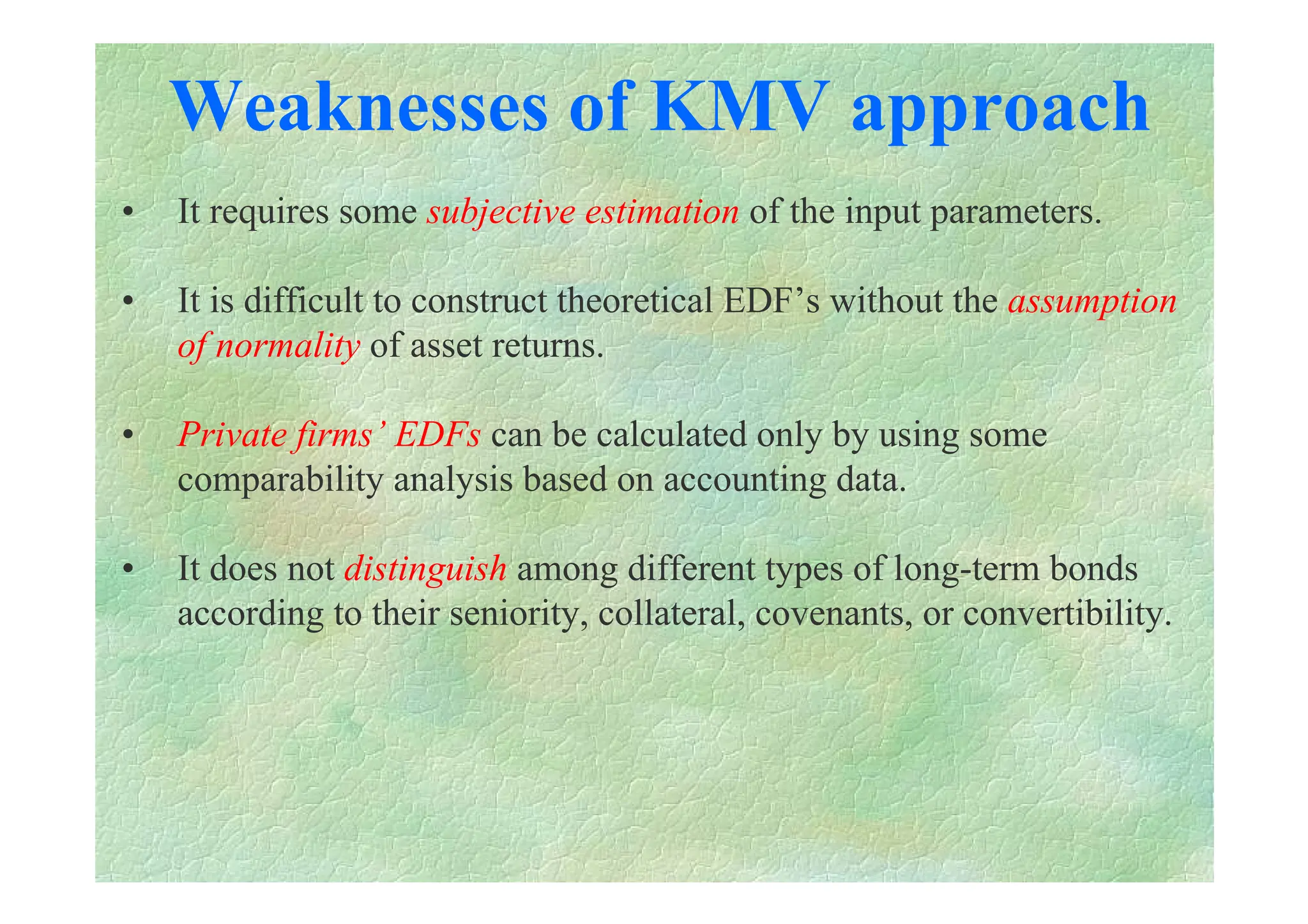 KMV Model (PPT)aaaaaaaaaaaaaaaaaaaaaa.pdf