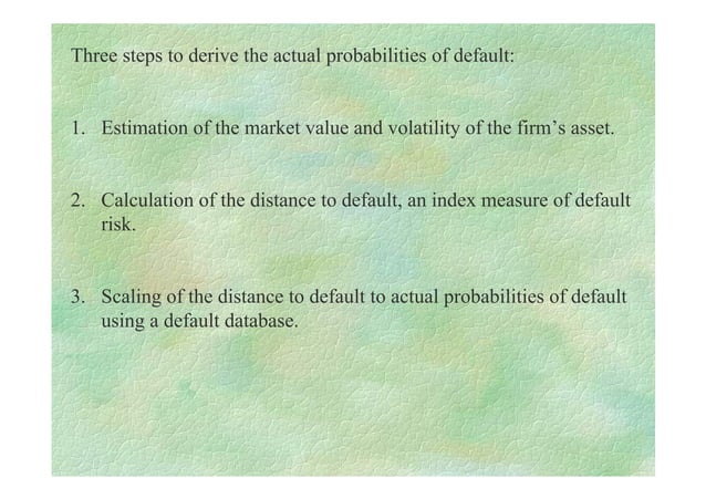KMV Model (PPT)aaaaaaaaaaaaaaaaaaaaaa.pdf