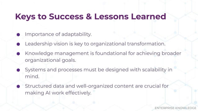 Nurturing Knowledge - A Journey in Building a KM Program from Scratch ...