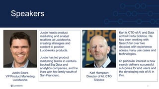 Apply Knowledge Graphs and Search for Real-World Decision Intelligence | PPT