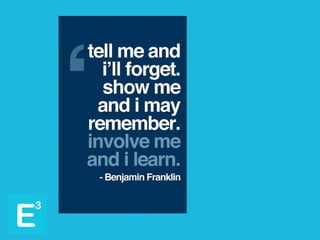 E3 Learning: Explore, Engage, Expand | PPT