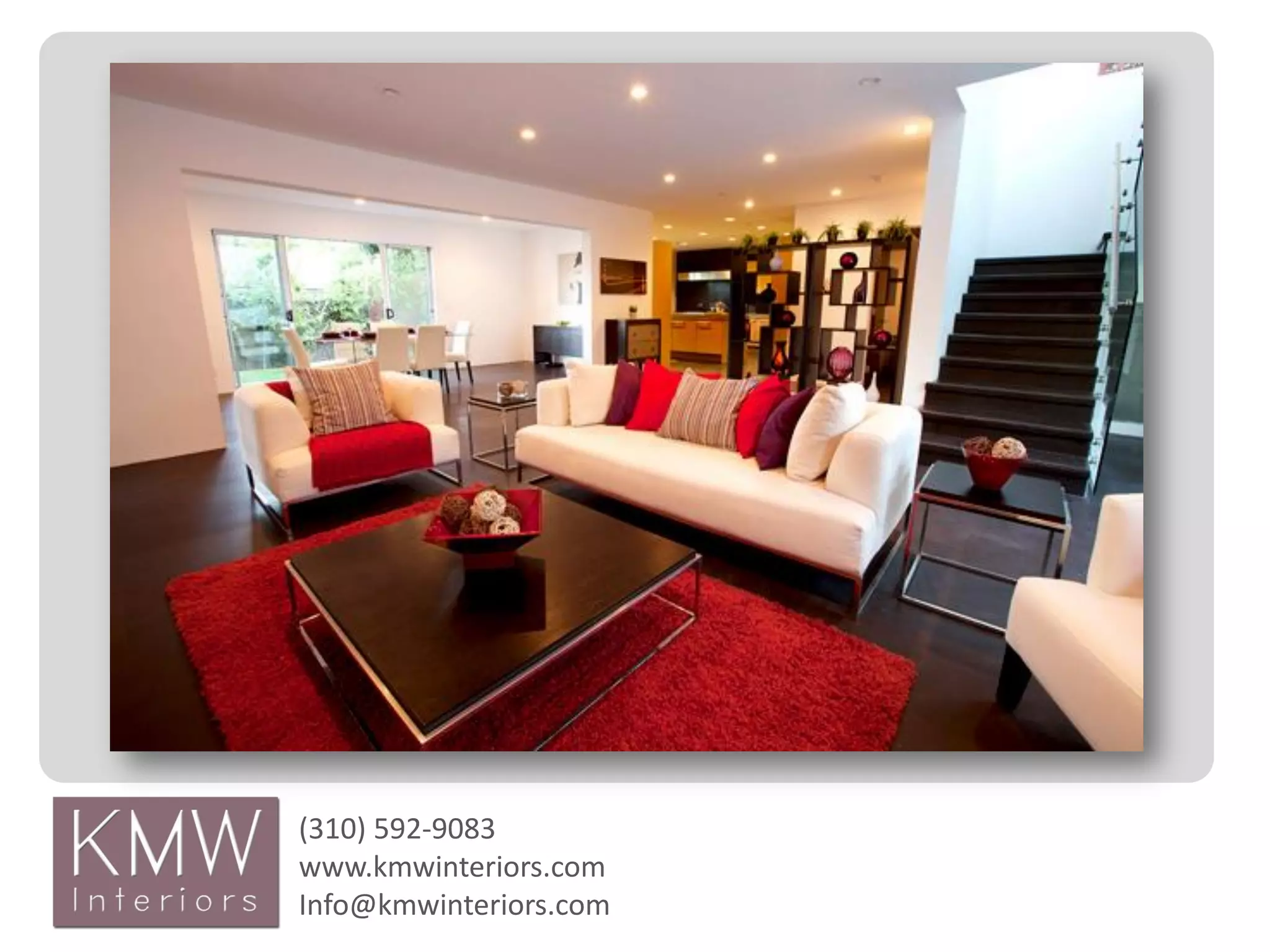 KMW Interiors: Home Staging Portfolio and Rates | PPT