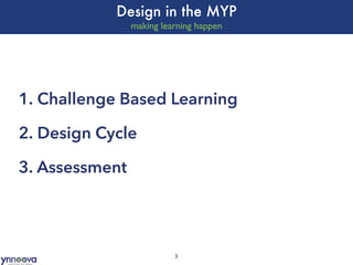 Design in the IB Middle Year Program (MYP) | PDF
