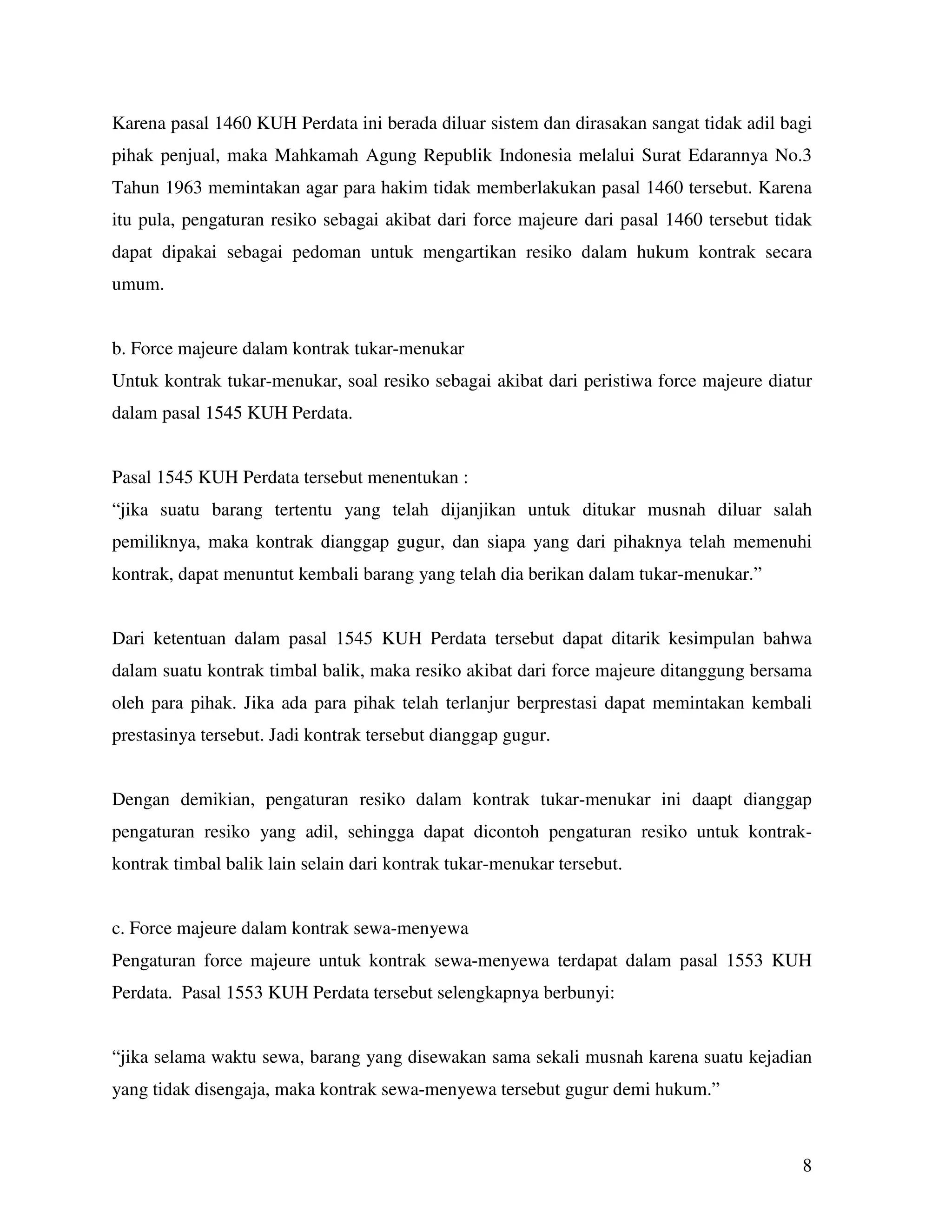 Kn 508 slide_force_majeure_dan_akibat-akibat_hukumnya | PDF