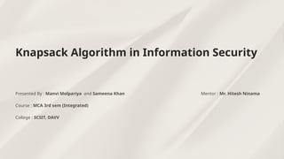 Knapsack-Algorithm-in-Information-Security.pptx