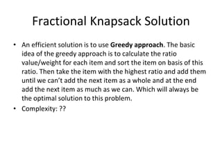 Knapsack dp | PDF