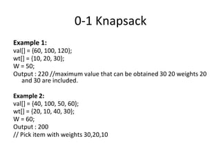 Knapsack dp | PDF