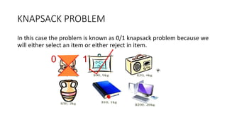 Knapsack problem | PPTX | Technology & Computing
